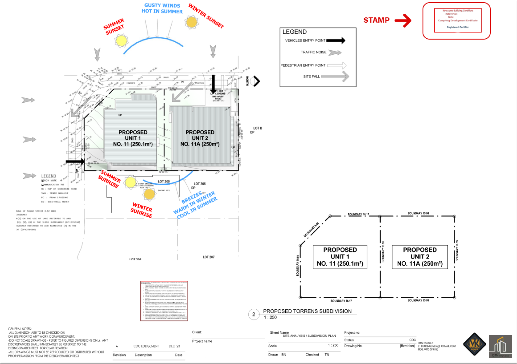 Stamped Approved Plans